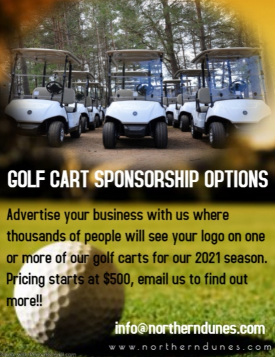 MORE sponsorship opportunities available. You can now sponsor a golf ...